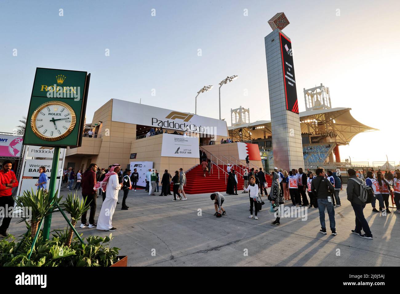 Circuit atmosphere - Paddock Club. Bahrain Grand Prix, Saturday 19th ...