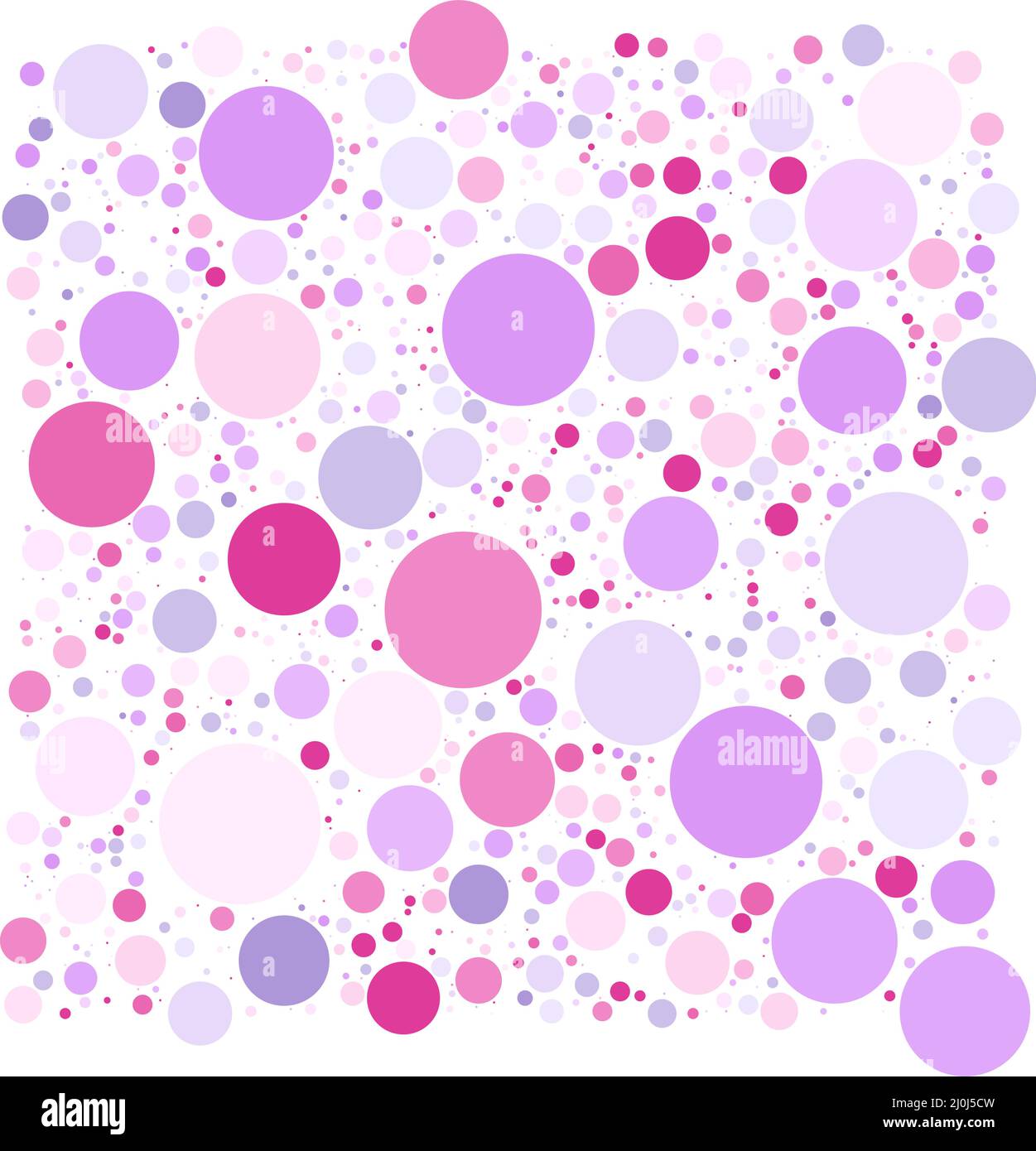 Random circles vector pattern, texture - stock vector illustration ...