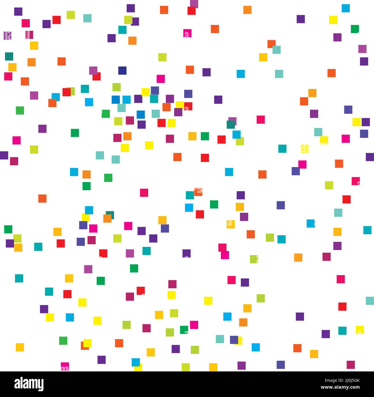 Random squares vector pattern, texture - stock vector illustration ...