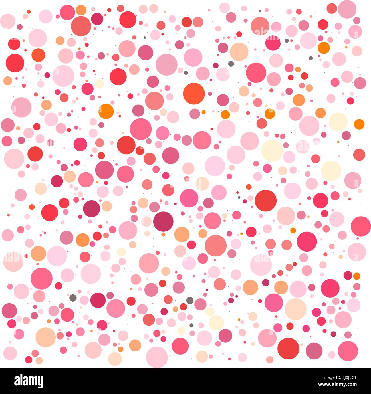 Random circles vector pattern, texture - stock vector illustration ...