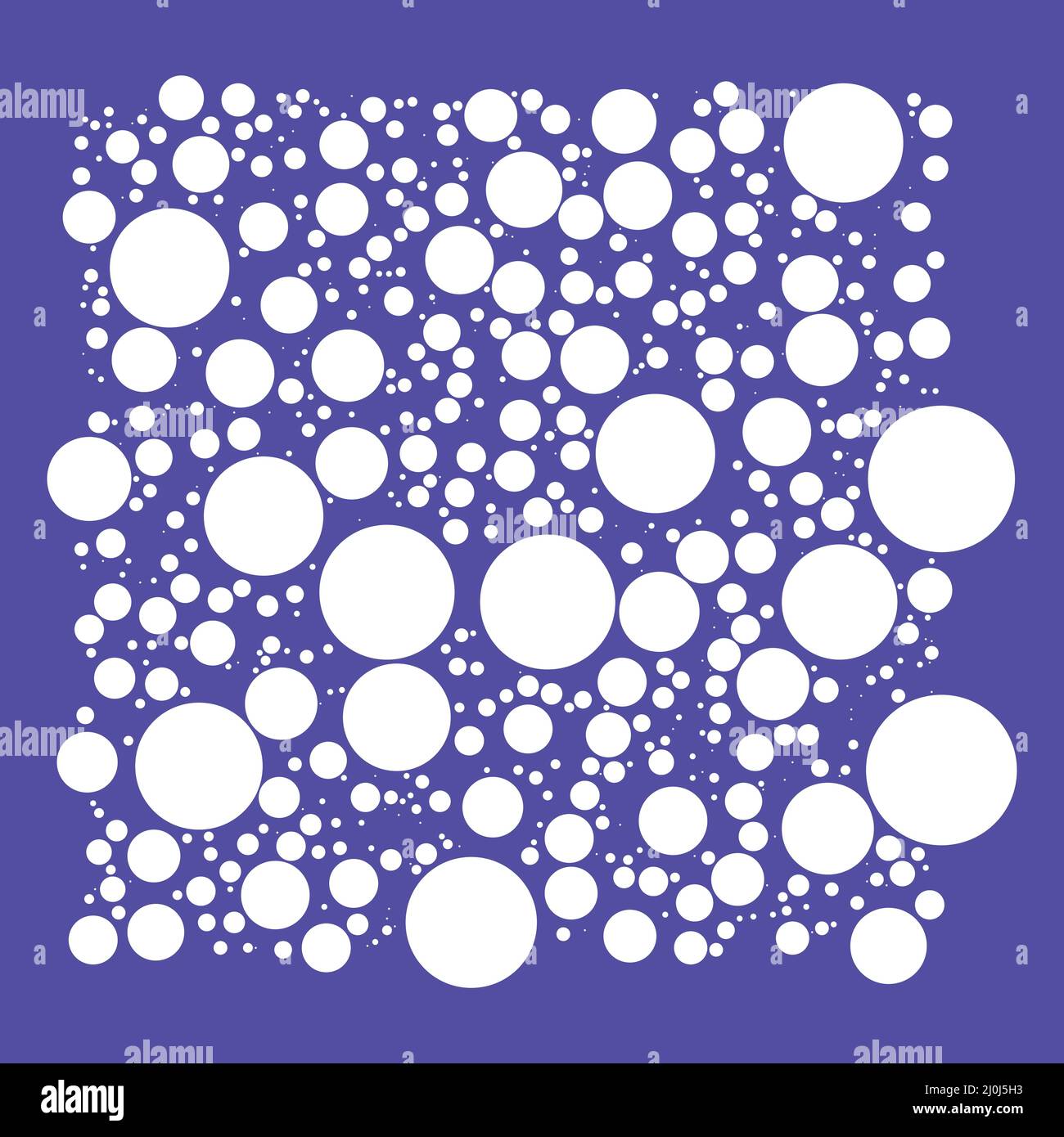 Random circles vector pattern, texture - stock vector illustration ...