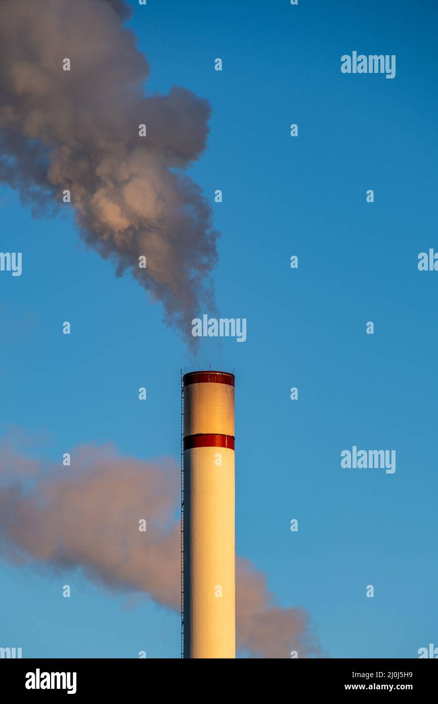 Chimney exhaust stack pipe hi-res stock photography and images - Alamy