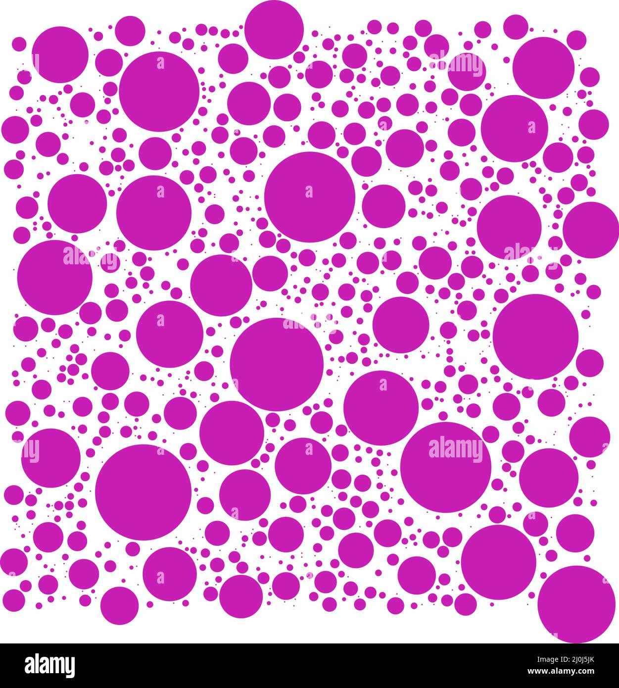Random circles vector pattern, texture - stock vector illustration ...