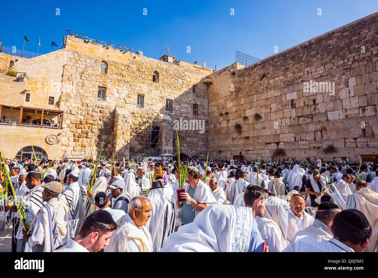 The blessing of the Cohanim. Jerusalem Stock Photo - Alamy