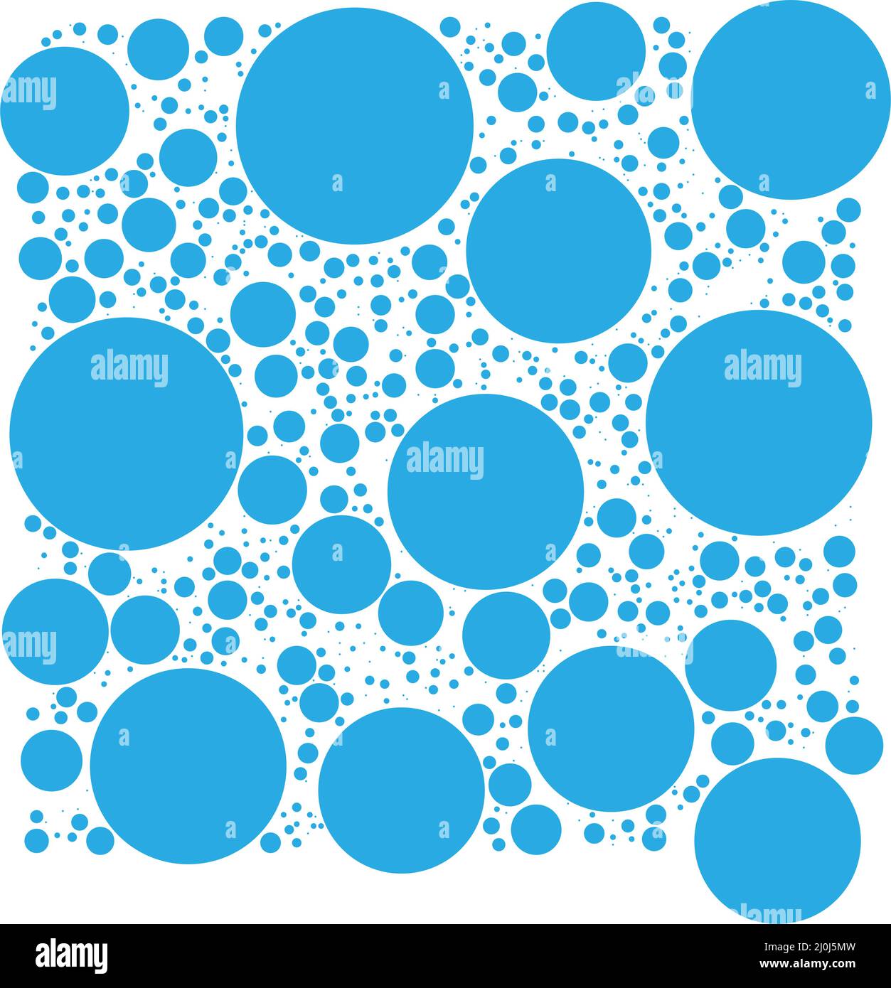 Random circles vector pattern, texture - stock vector illustration, clip-art graphics Stock ...