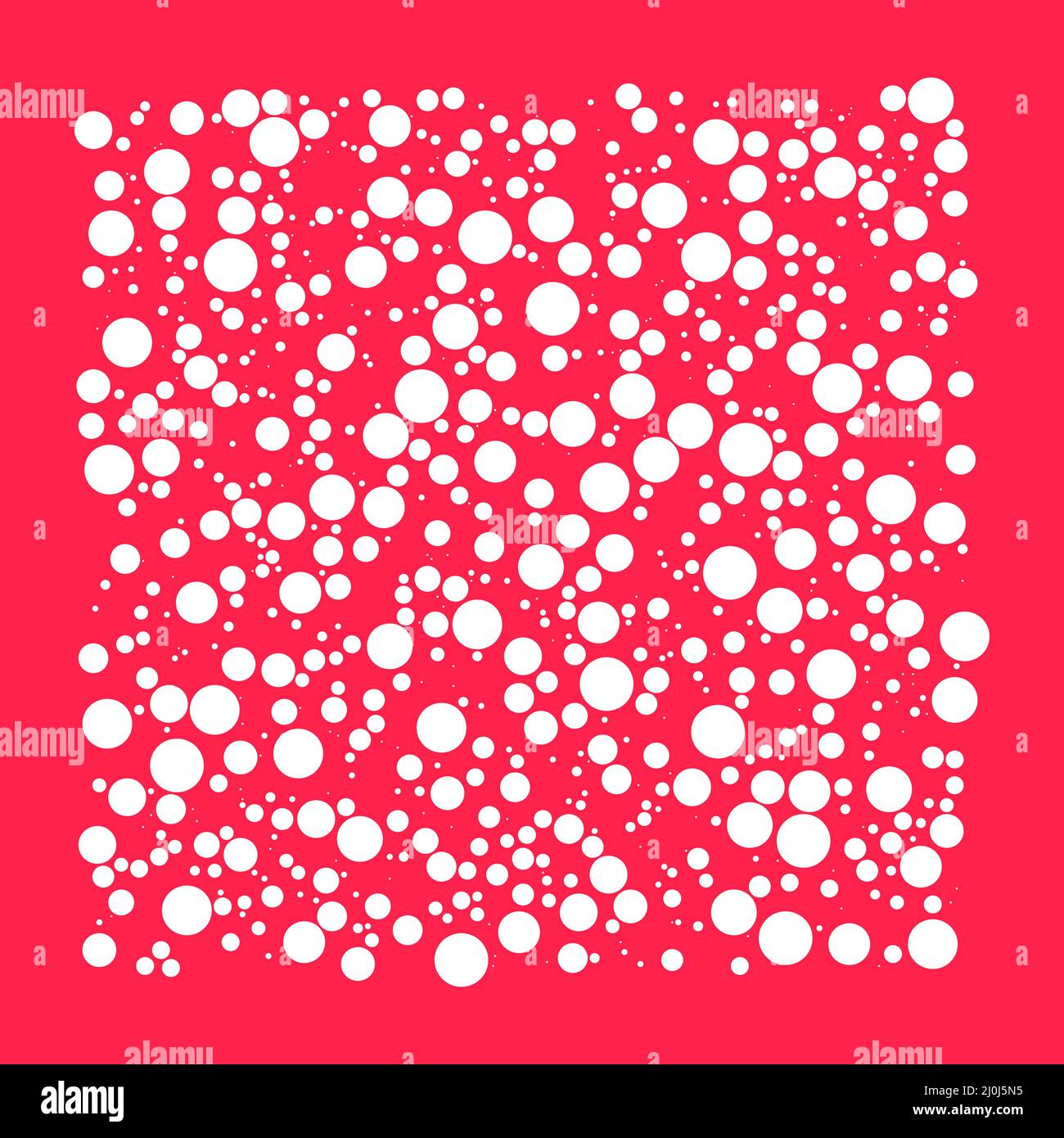 Random circles vector pattern, texture - stock vector illustration ...