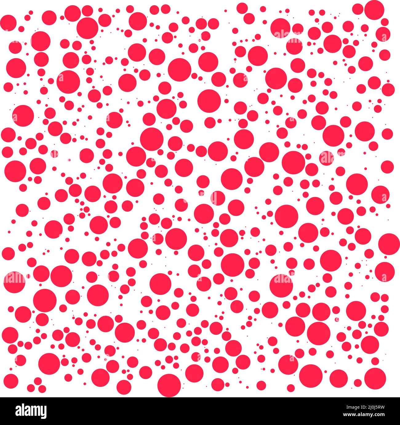 Random circles vector pattern, texture - stock vector illustration ...