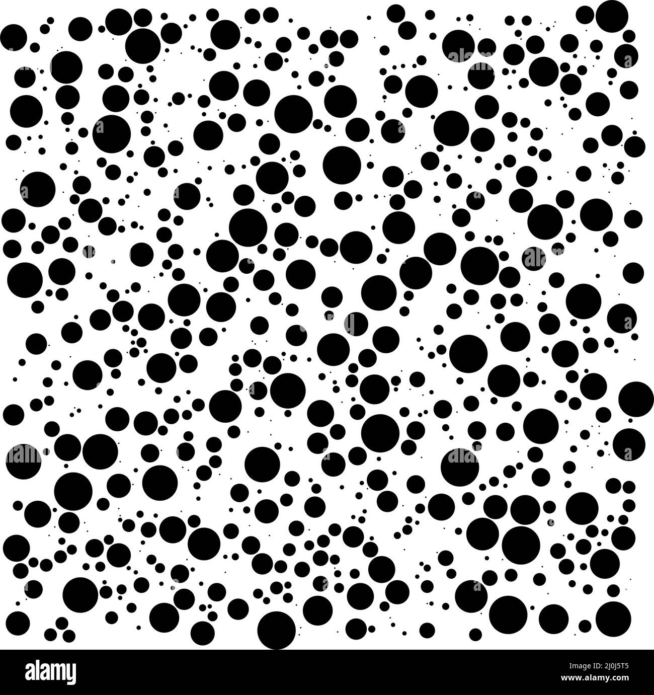 Random circles vector pattern, texture - stock vector illustration ...