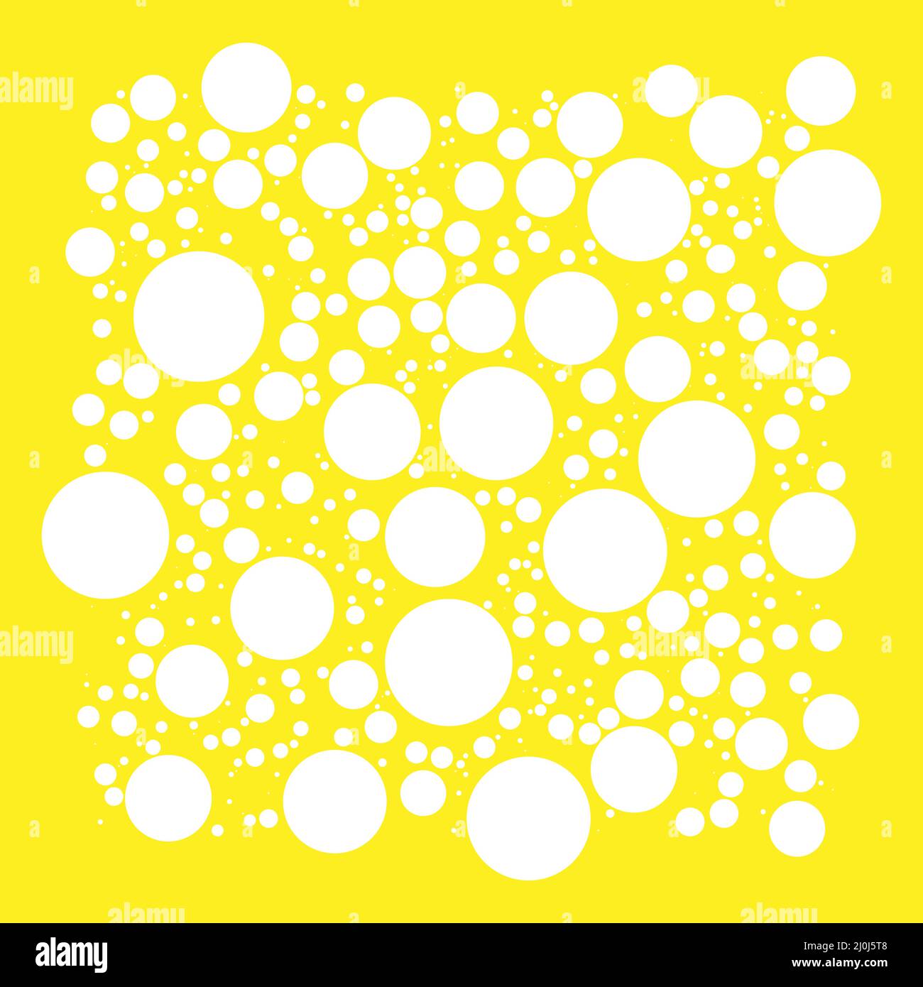 Random circles vector pattern, texture - stock vector illustration ...