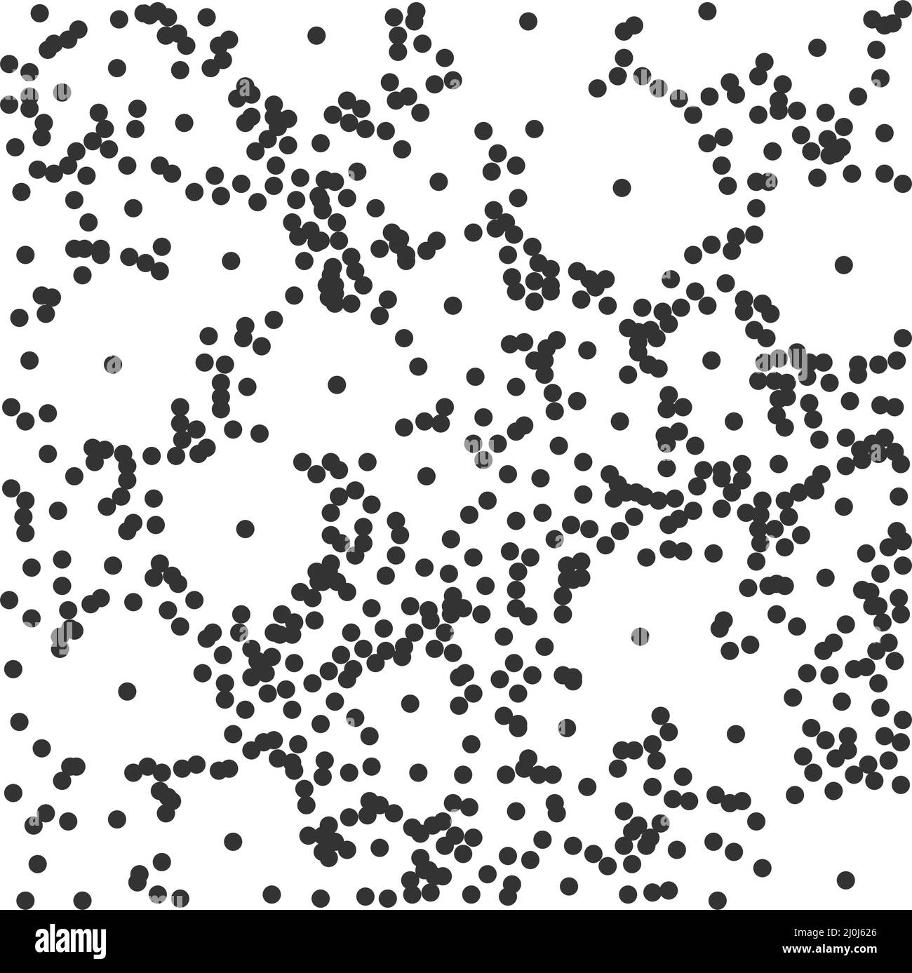 Random circles vector pattern, texture - stock vector illustration ...