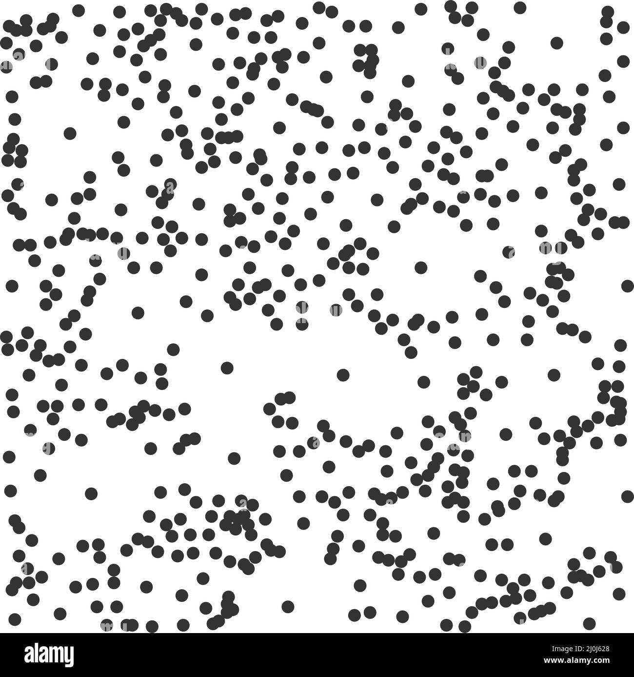 Random circles vector pattern, texture - stock vector illustration ...