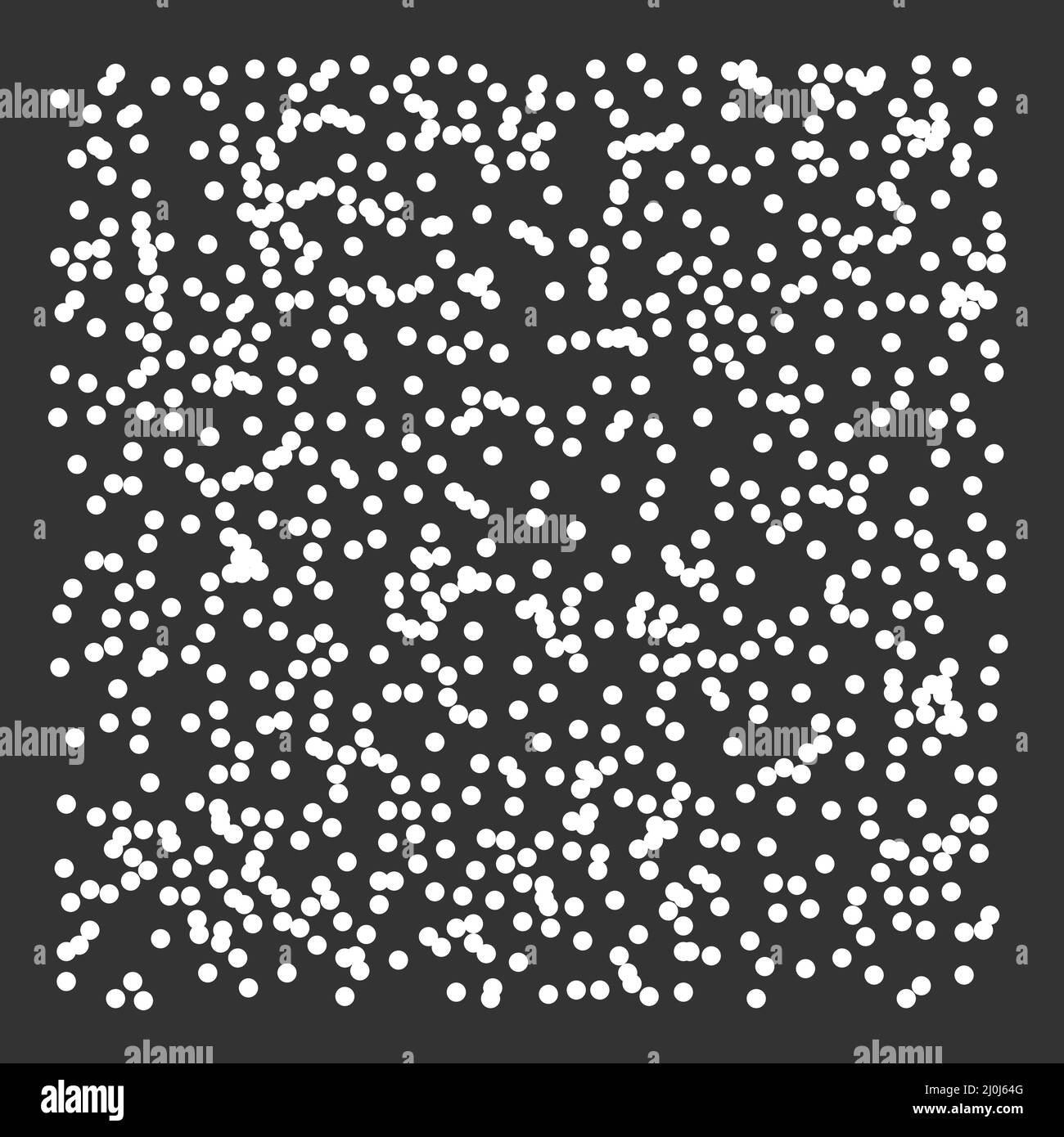 Random circles vector pattern, texture - stock vector illustration ...