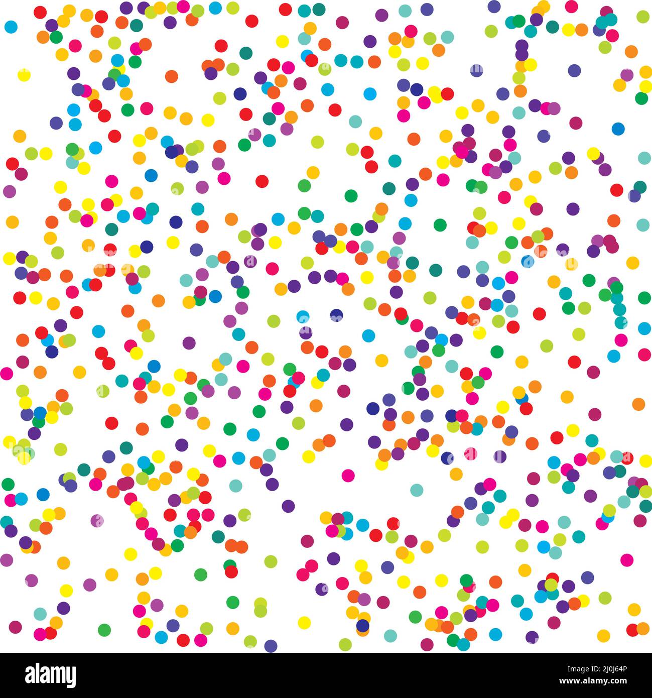 Random circles vector pattern, texture - stock vector illustration ...