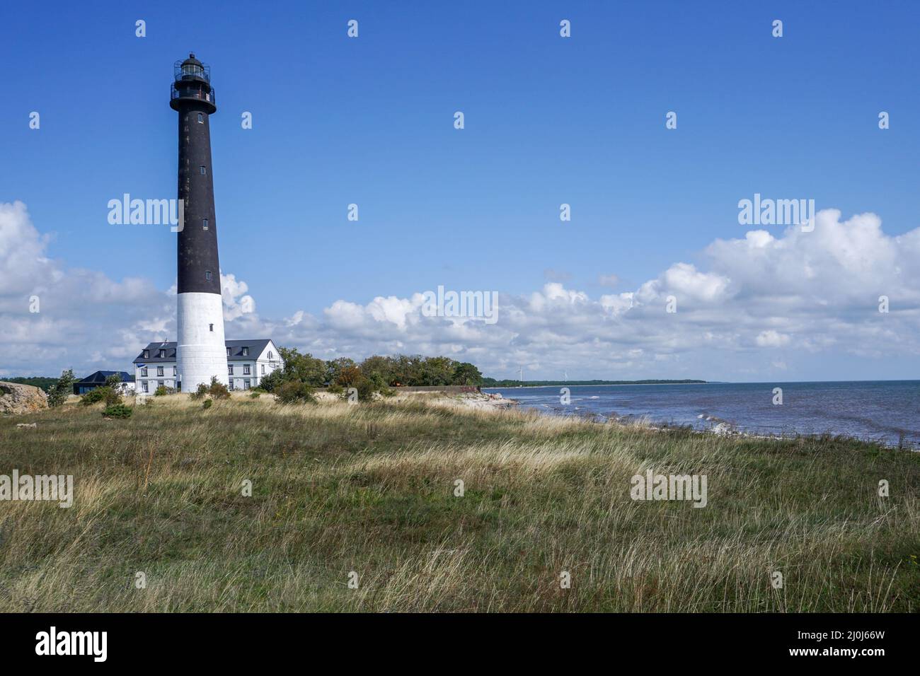 The Sorve lighthouse on Saaremaa Island of Estonia Stock Photo - Alamy