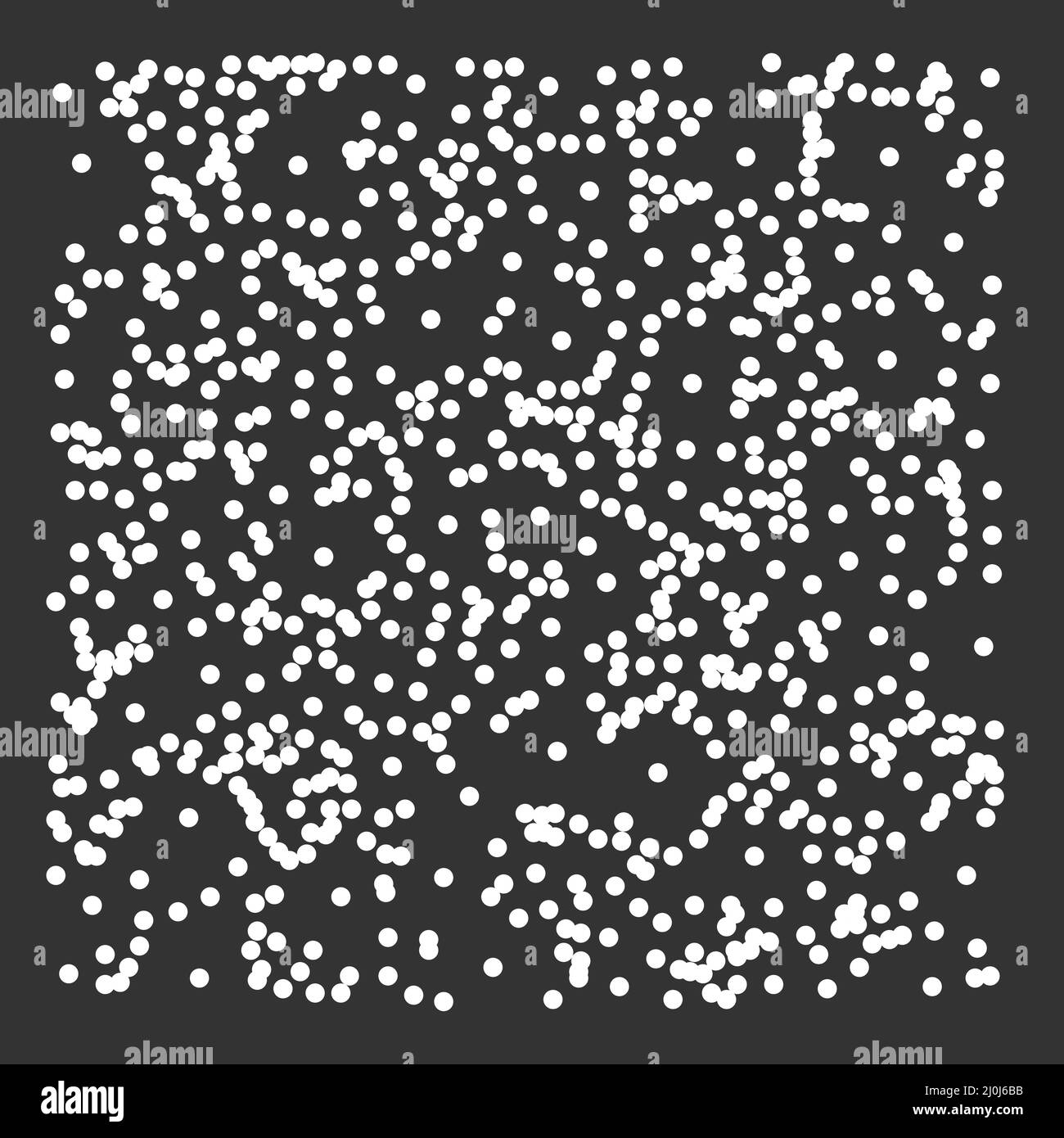 Random circles vector pattern, texture - stock vector illustration ...