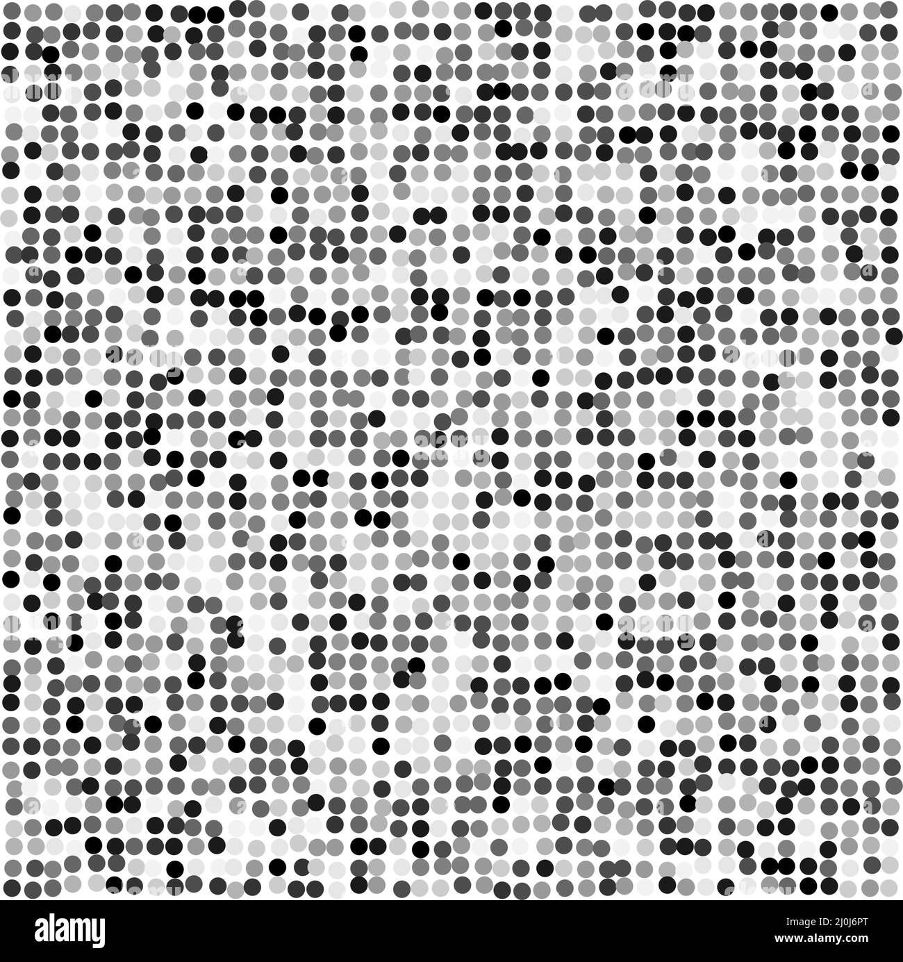 Small dots, dotted, circle pattern. Stipple, stippling texture ...