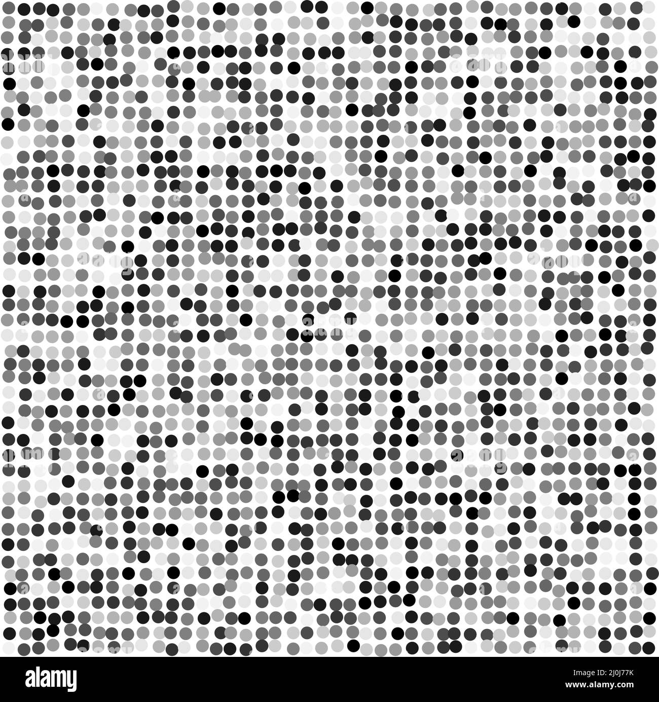 Small dots, dotted, circle pattern. Stipple, stippling texture ...