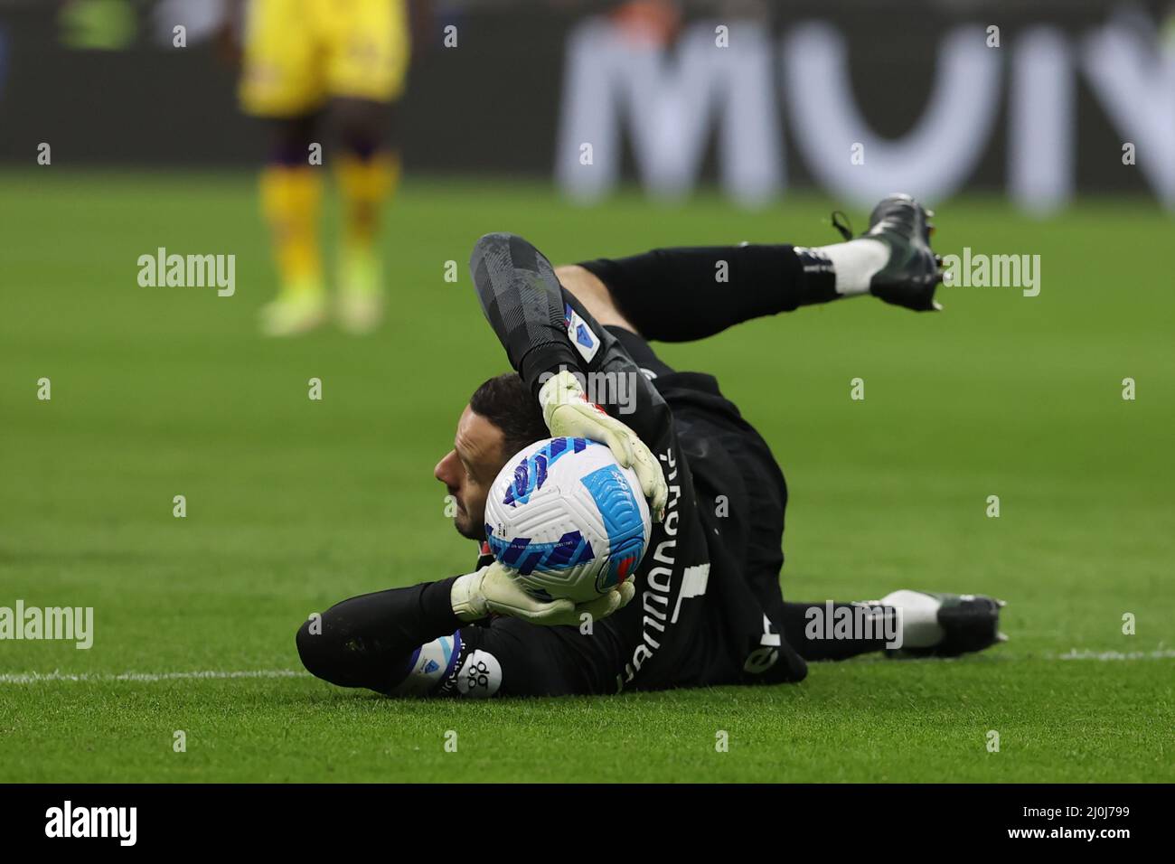 Samir Handanovic of FC Internazionale in action during the Serie A 2021 ...