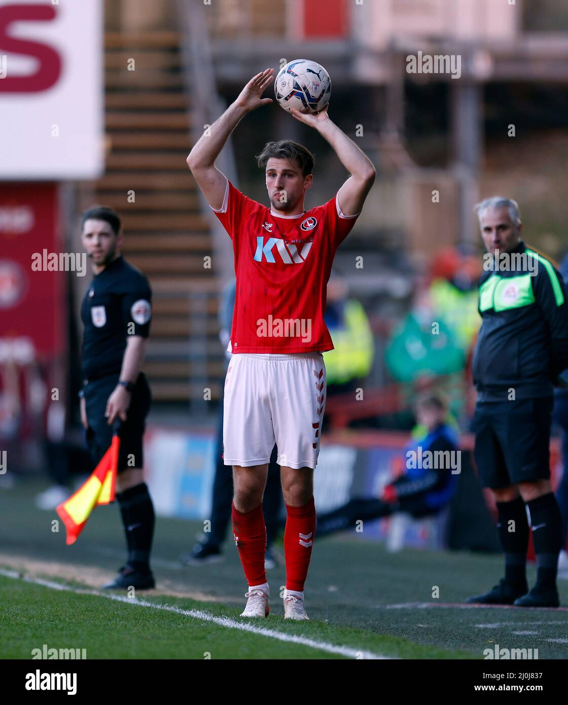 Charlton Athletic's Ben Purrington during the Sky Bet League One match ...