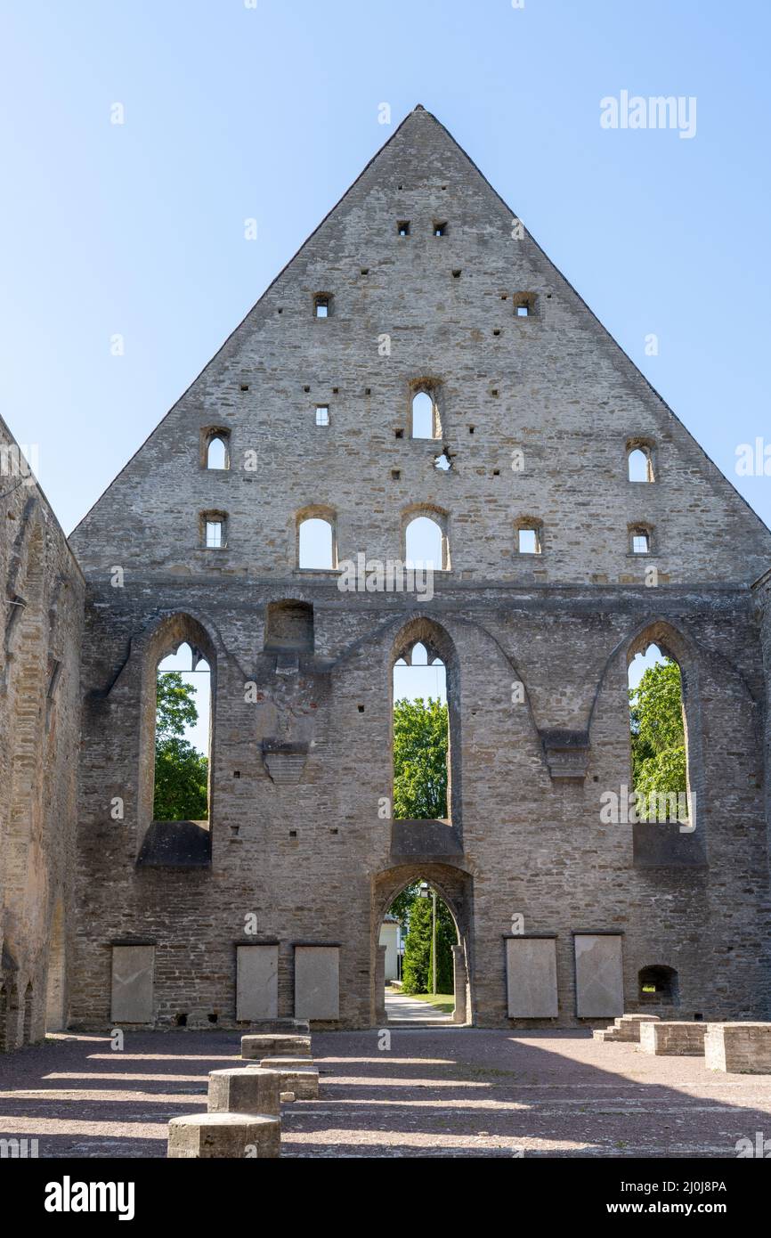 Medieval ruins pirita convent hi-res stock photography and images - Alamy