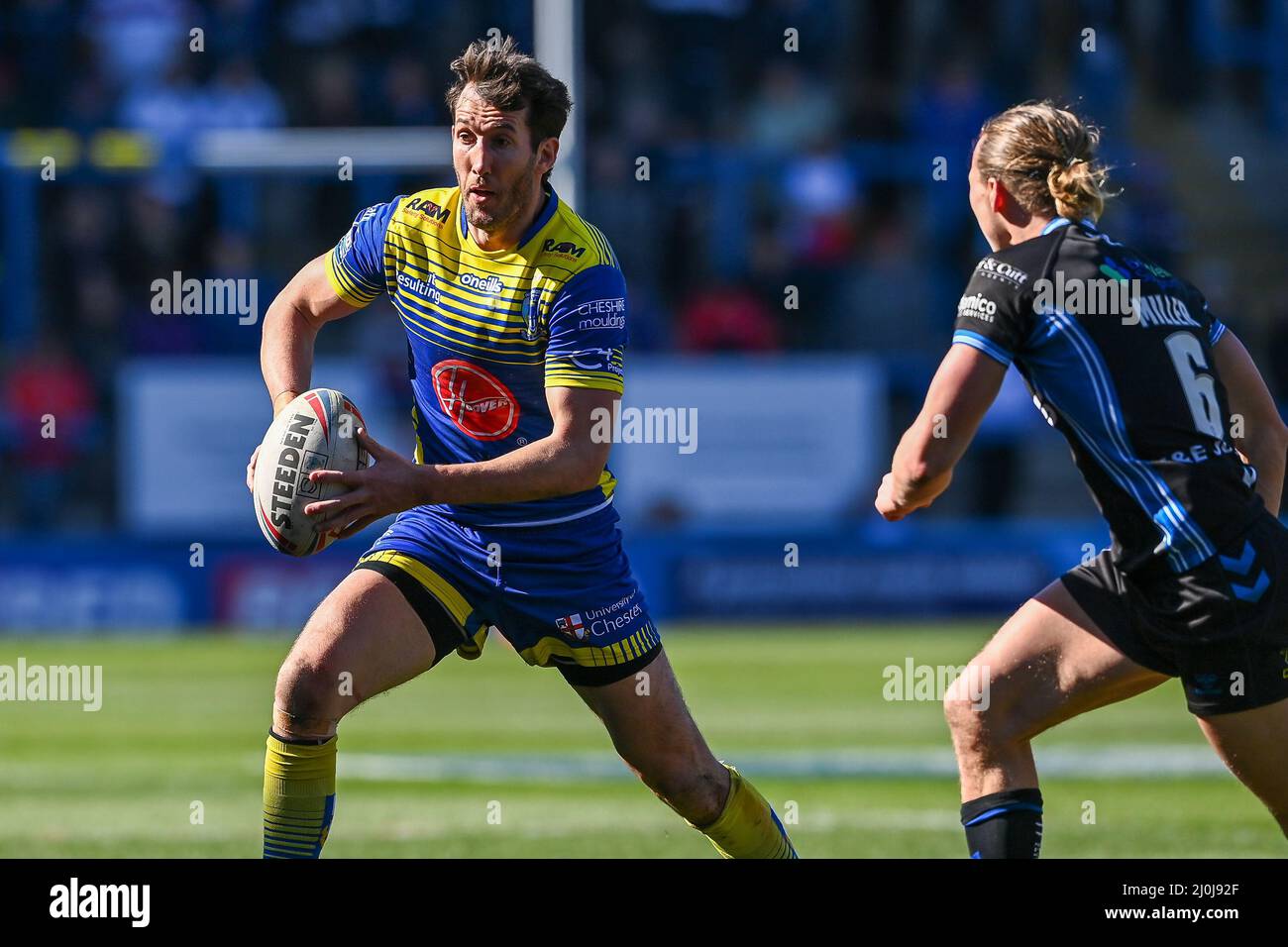 Stefan Ratchford #1 of Warrington Wolves in action Stock Photo - Alamy
