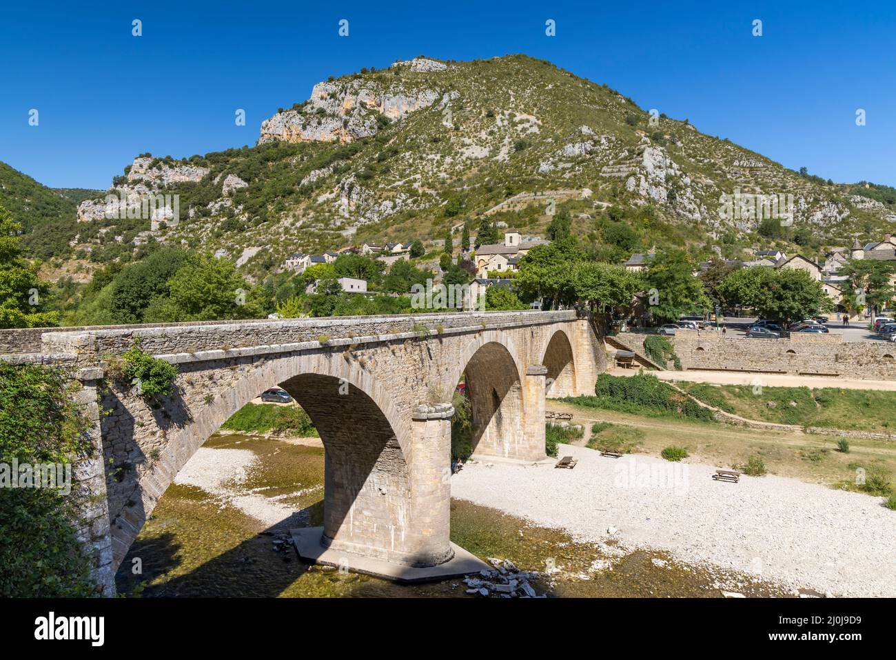 La Malene, Gorges du Tarn, Occitania region, Aveyron department, France ...