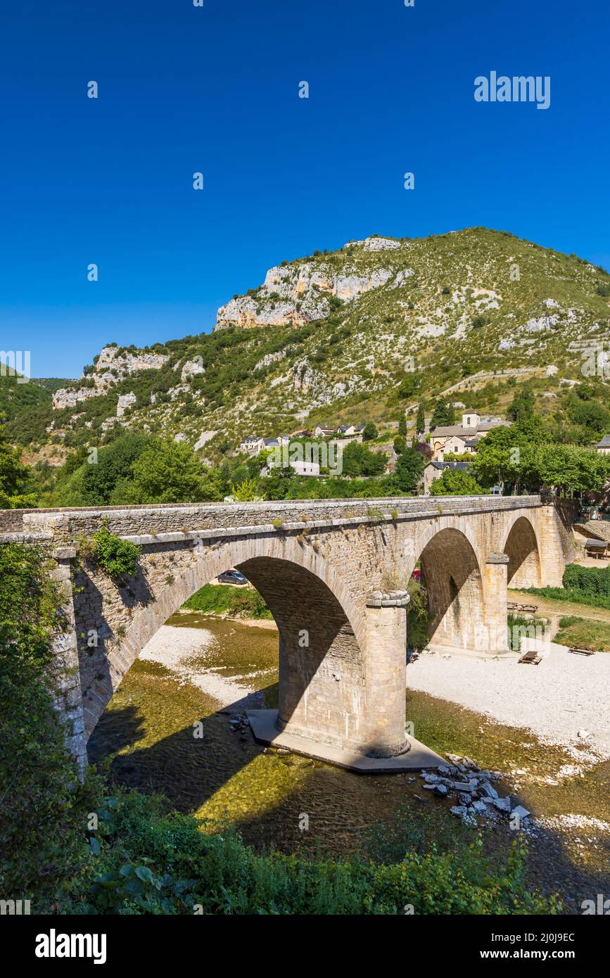 La Malene, Gorges du Tarn, Occitania region, Aveyron department, France ...