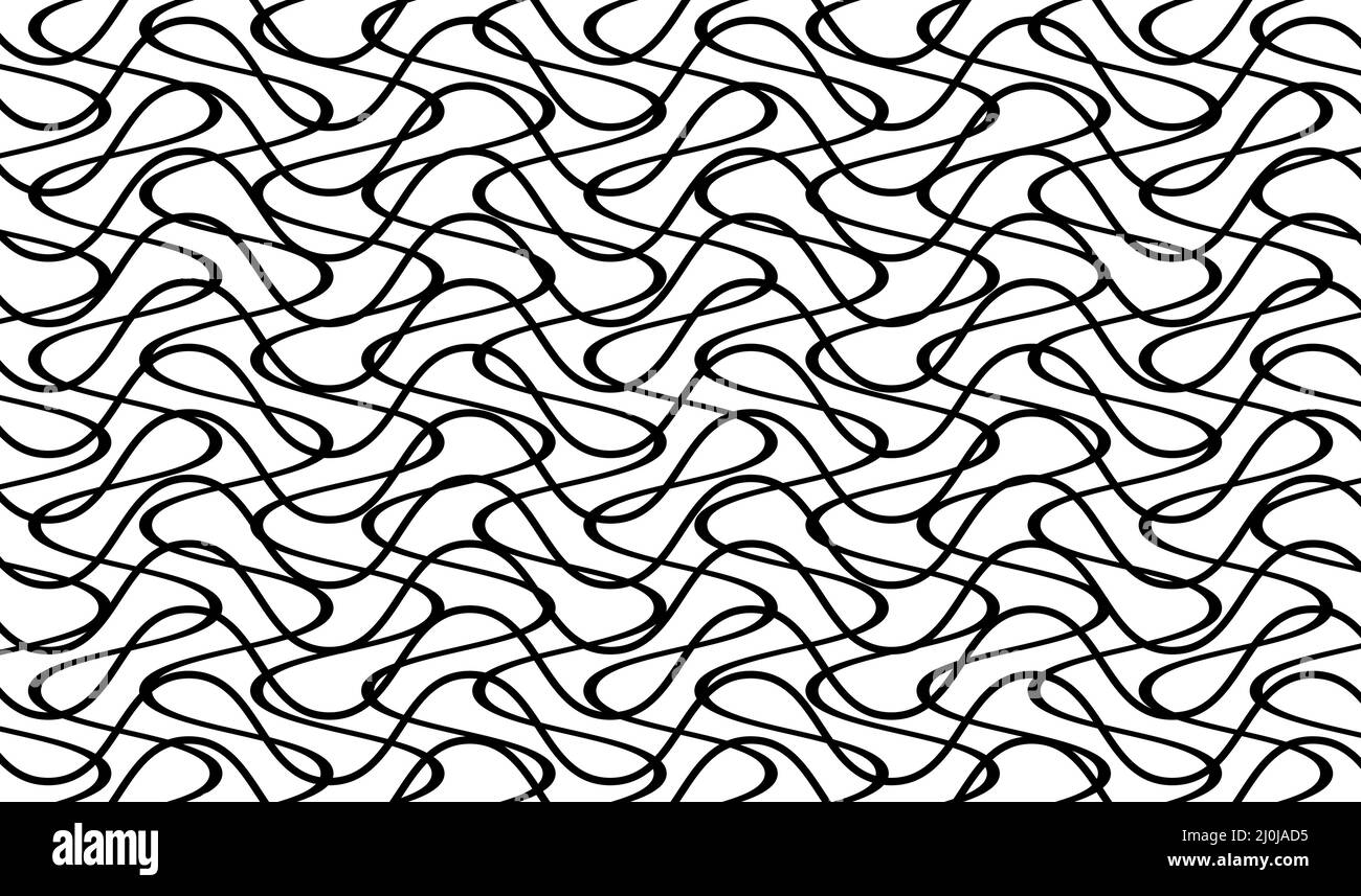 Rectangular format net, trellis, web pattern, texture of irregular wavy ...