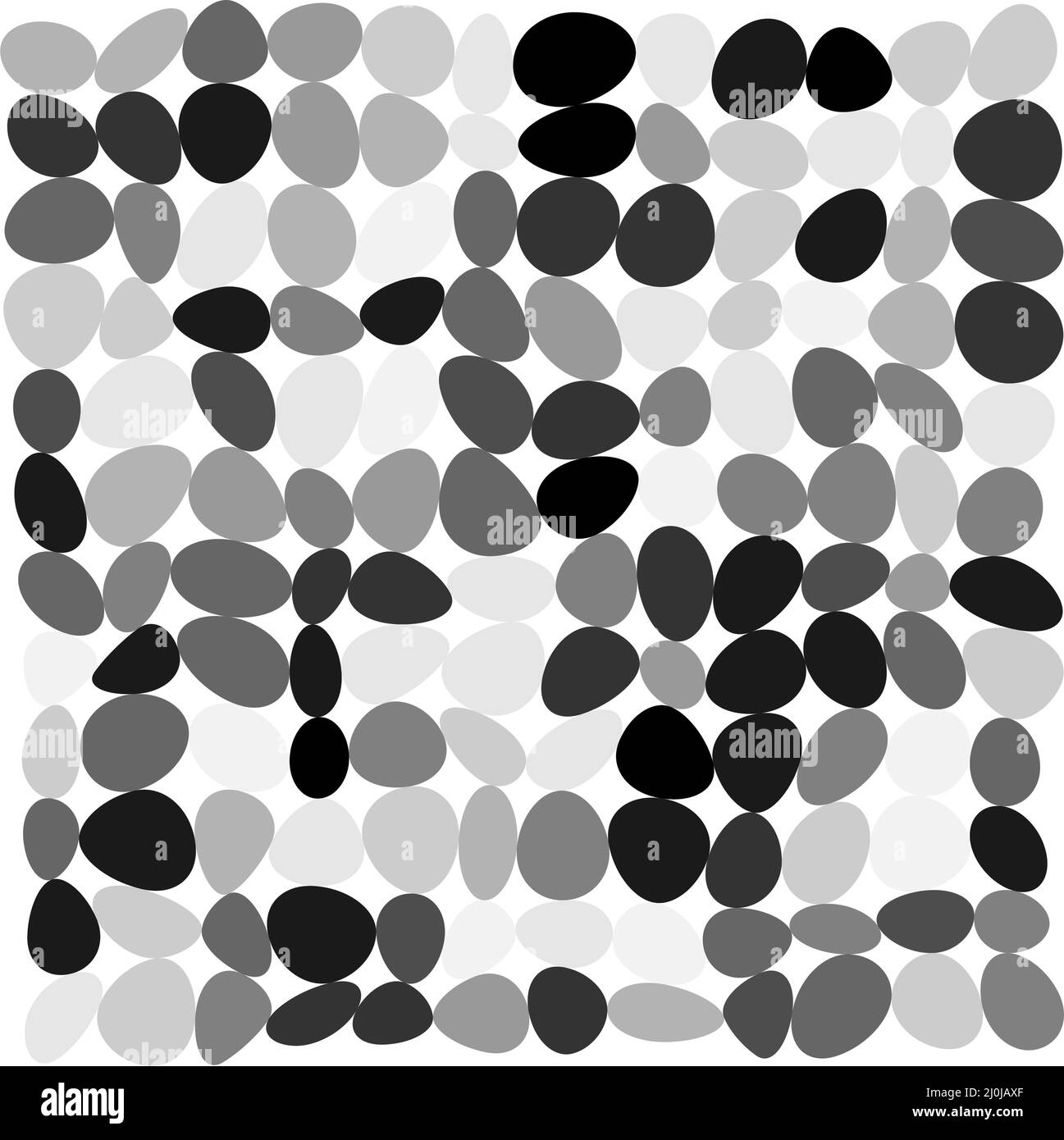 Rounded stones pebbles Stock Vector Images - Alamy