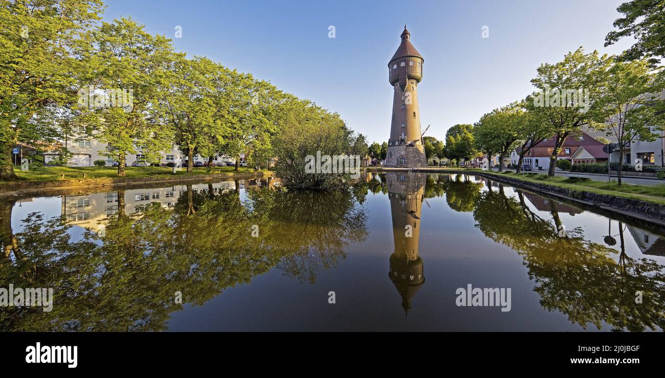 Water tower, landmark, Heide in Holstein, Schleswig-Holstein, Germany ... Water tower, landmark, Heide in Holstein, Schleswig-Holstein, Germany ...