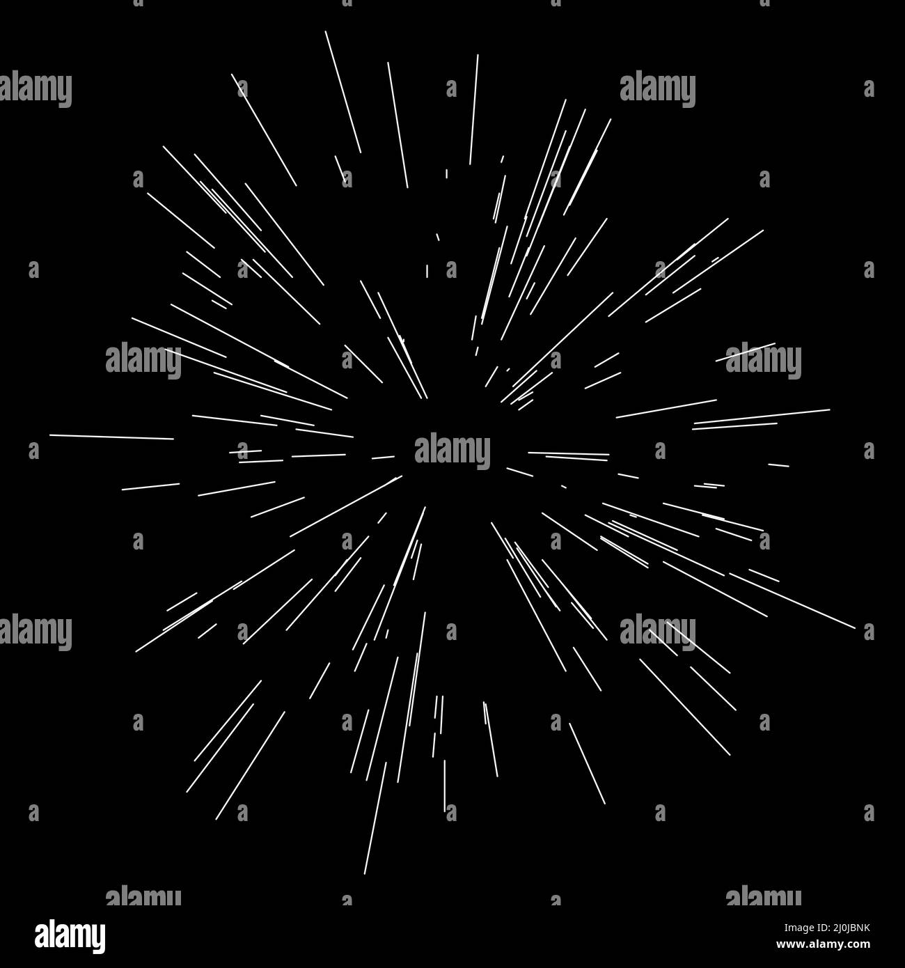 Radiate lines, rays, beams. Radiating, radial sun, starburst with ...