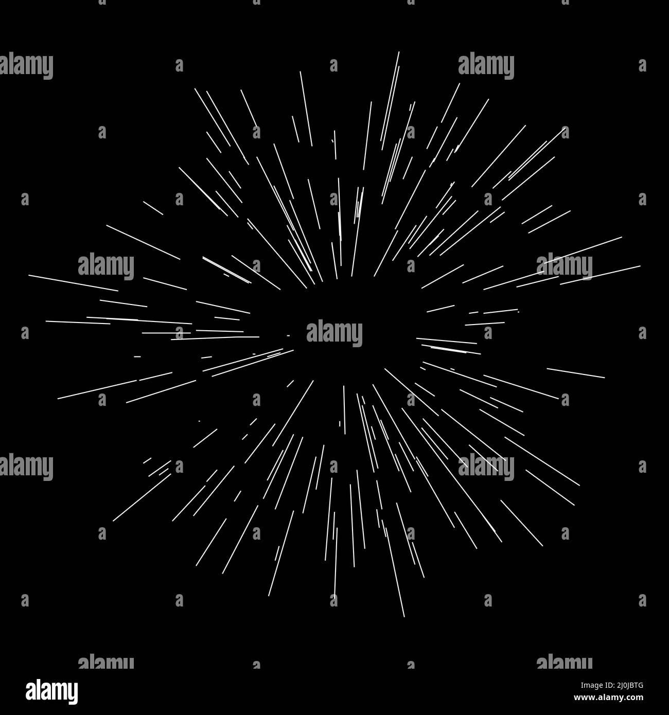 Radiate lines, rays, beams. Radiating, radial sun, starburst with ...