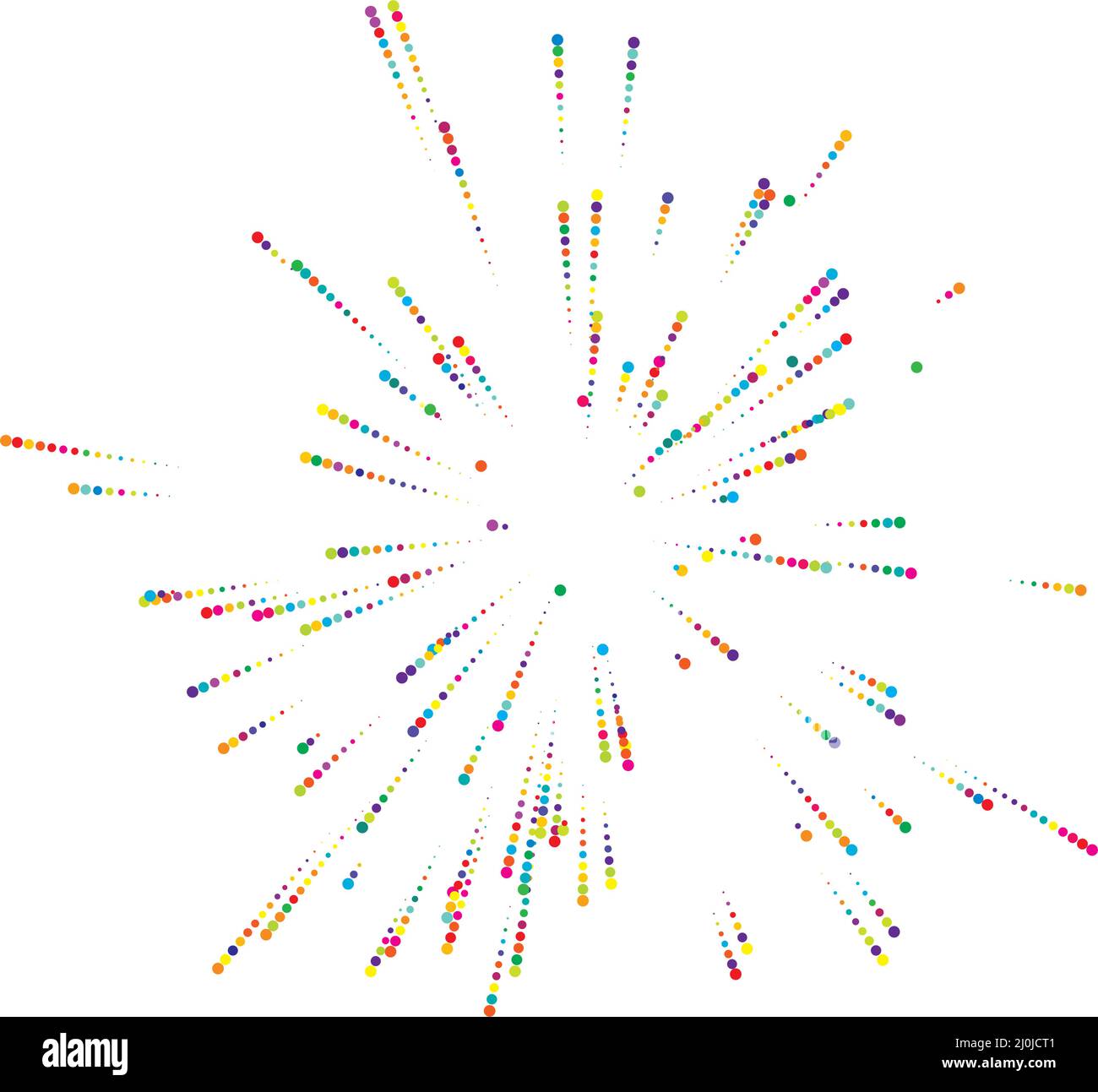 Spreading confetti Stock Vector Images - Alamy