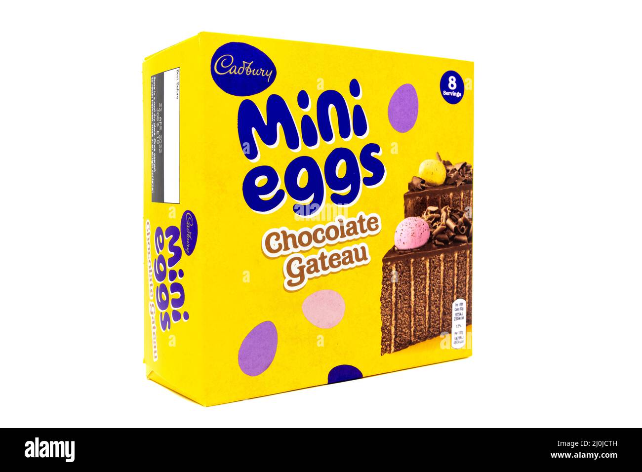 Cadbury mini eggs chocolate gateau cake hi-res stock photography and ...