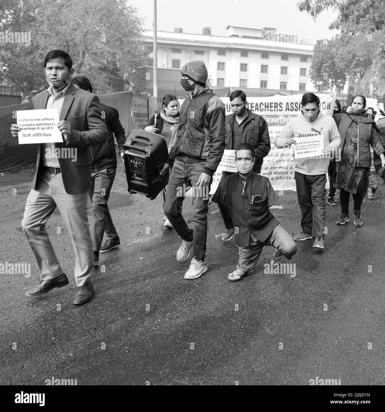 Bjp protest Black and White Stock Photos & Images - Alamy