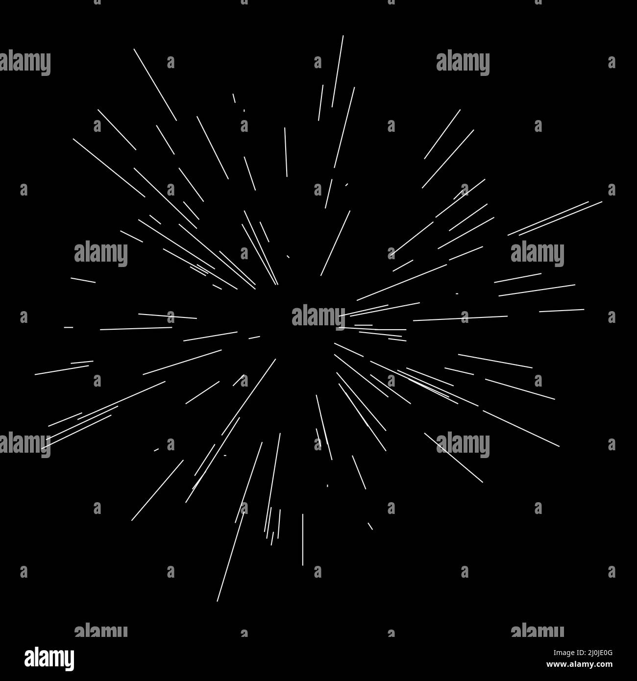 Radiate lines, rays, beams. Radiating, radial sun, starburst with ...