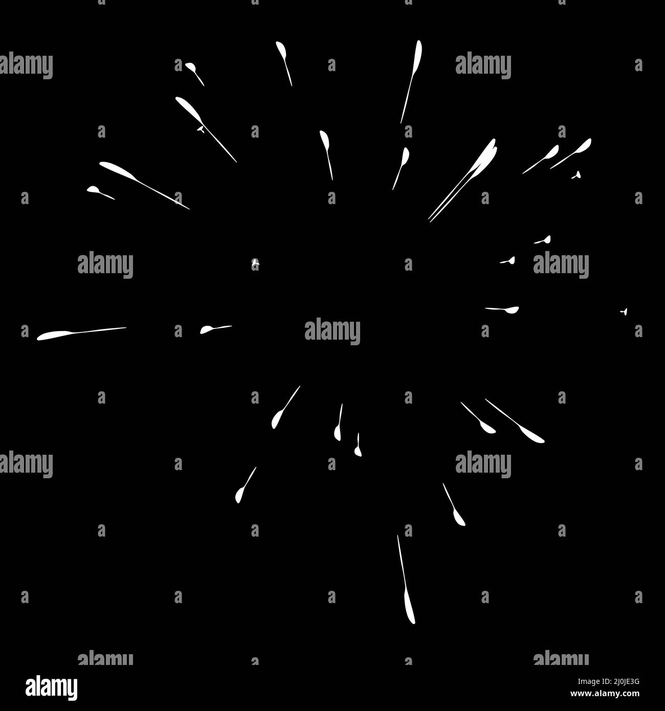 Radiate lines, rays, beams. Radiating, radial sun, starburst with ...