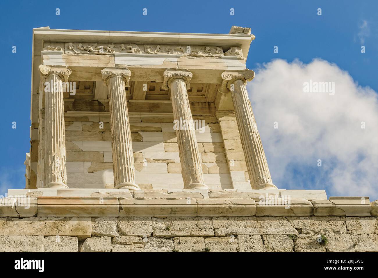 Temple of Athena Nike Stock Photo - Alamy