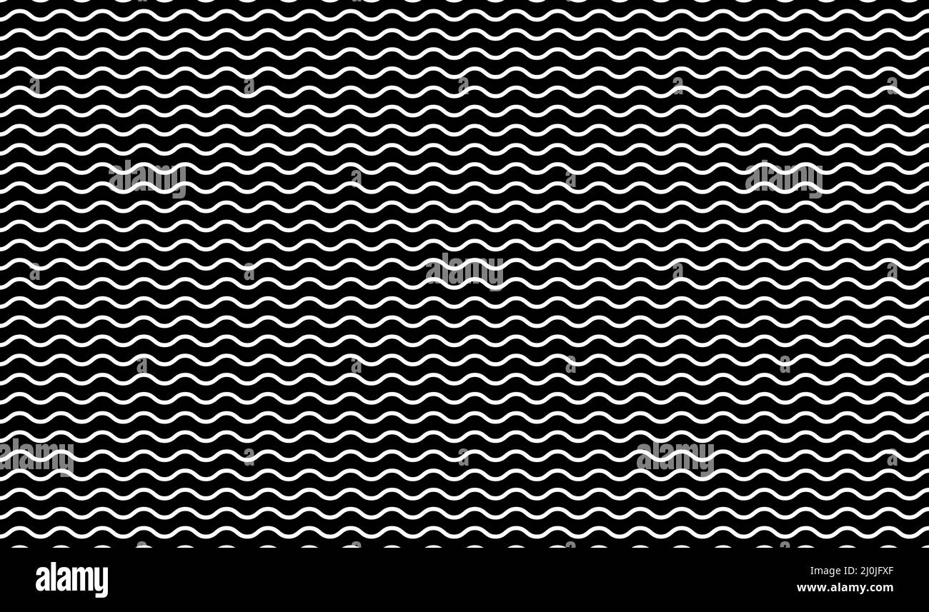Wavy, waving wave lines, stripes pattern, texture element - stock ...