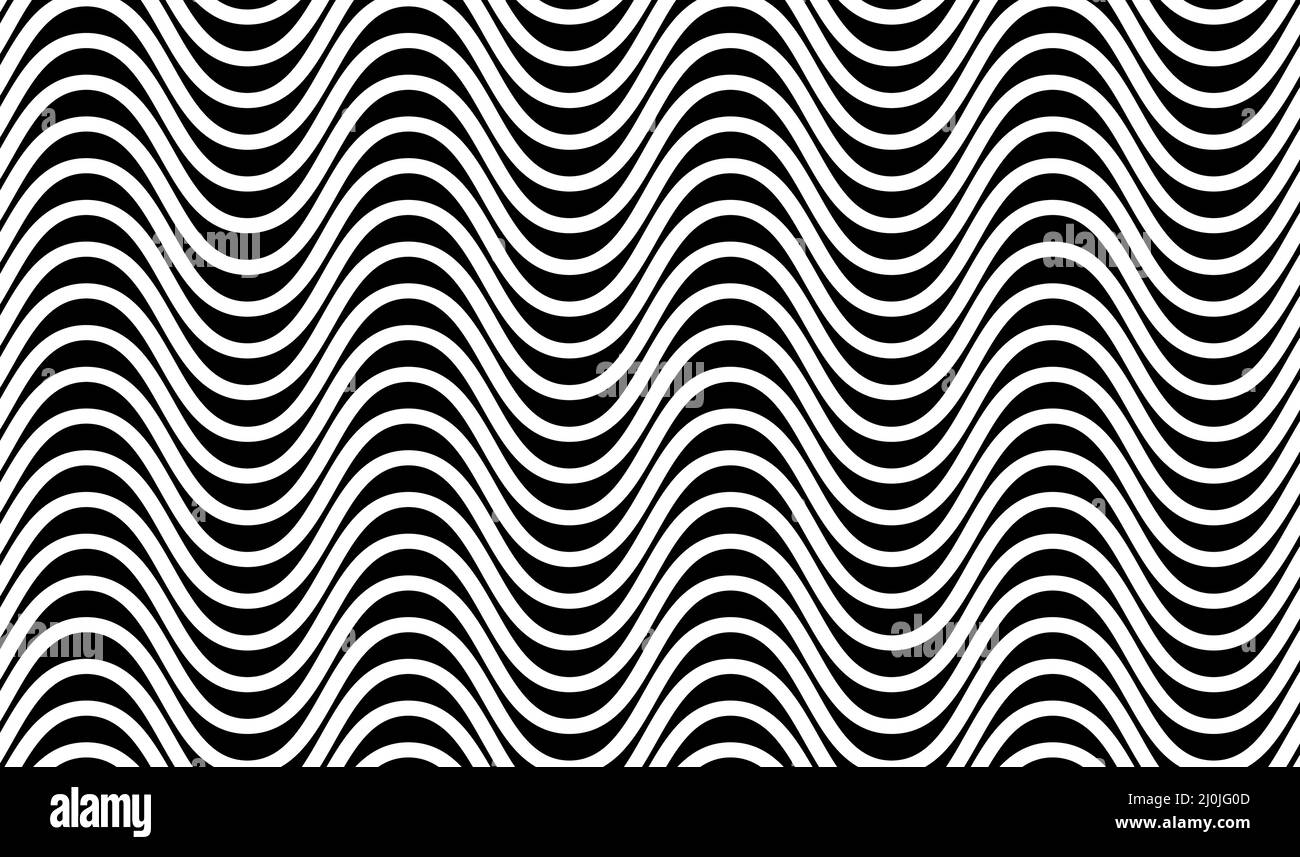 Wavy, waving wave lines, stripes pattern, texture element - stock ...