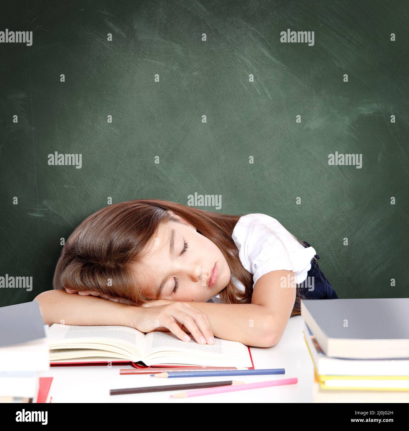 Girl Falling Asleep In Class