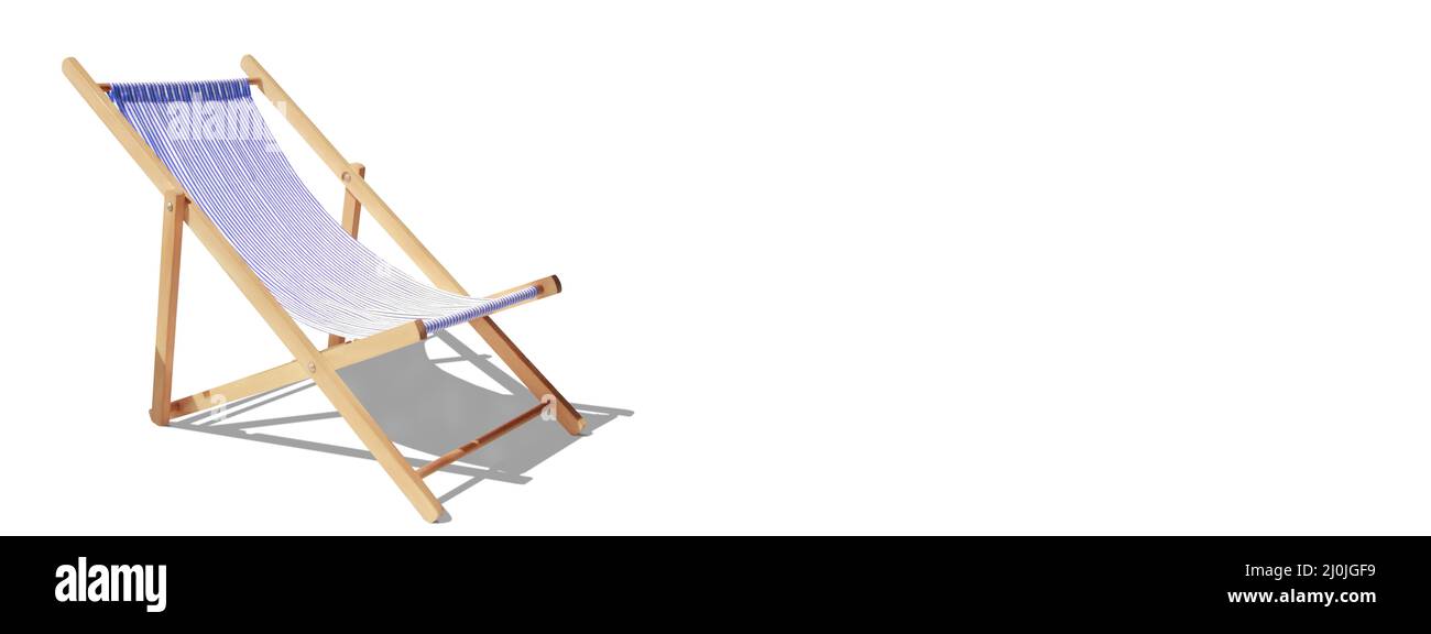 Relax on tropical beach in the sun on deck chairs Stock Photo - Alamy