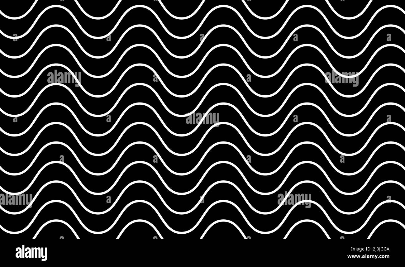 Wavy, waving wave lines, stripes pattern, texture element - stock ...