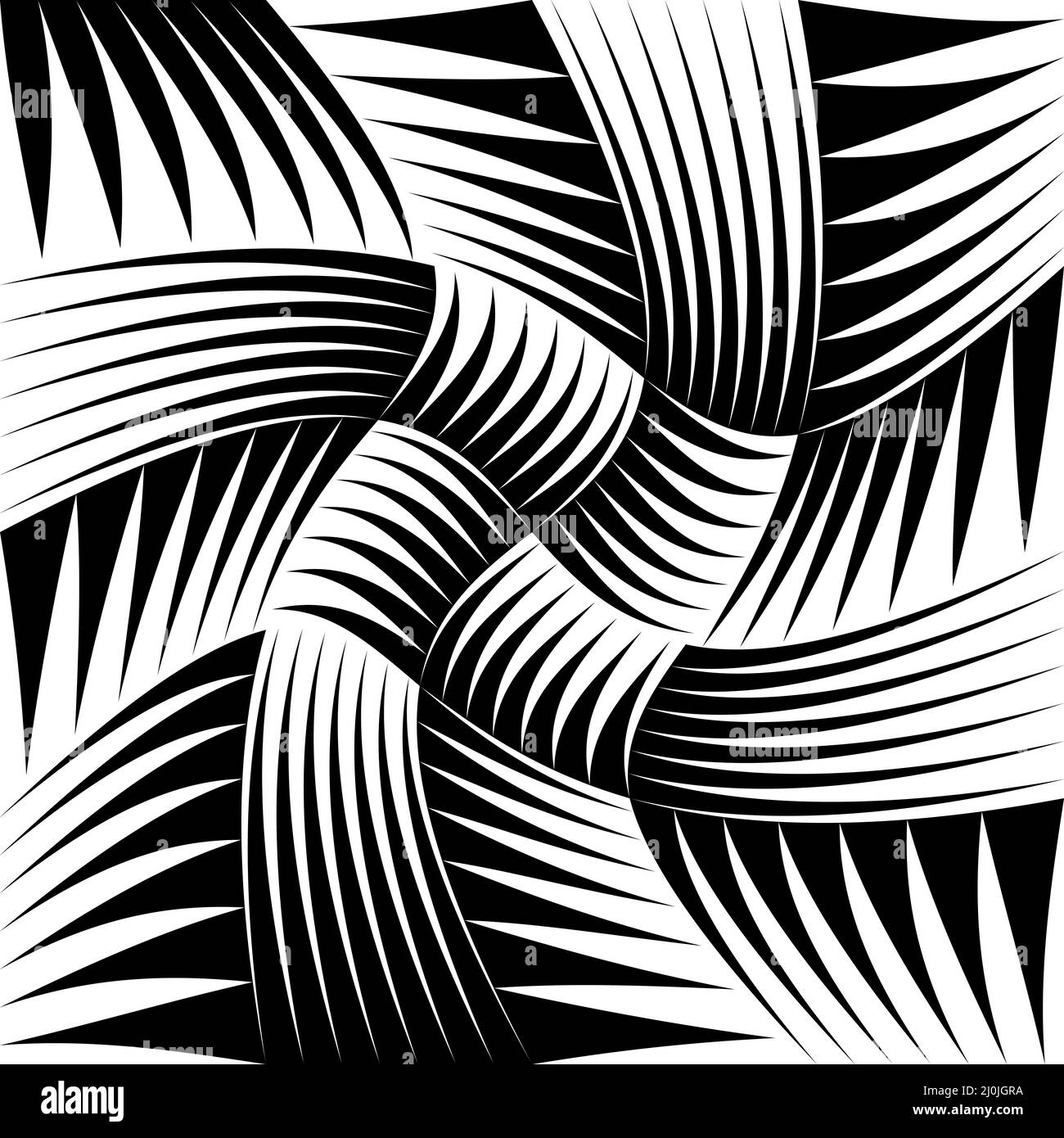 Abstract op-art, edgy, triangular background, pattern and texture in ...