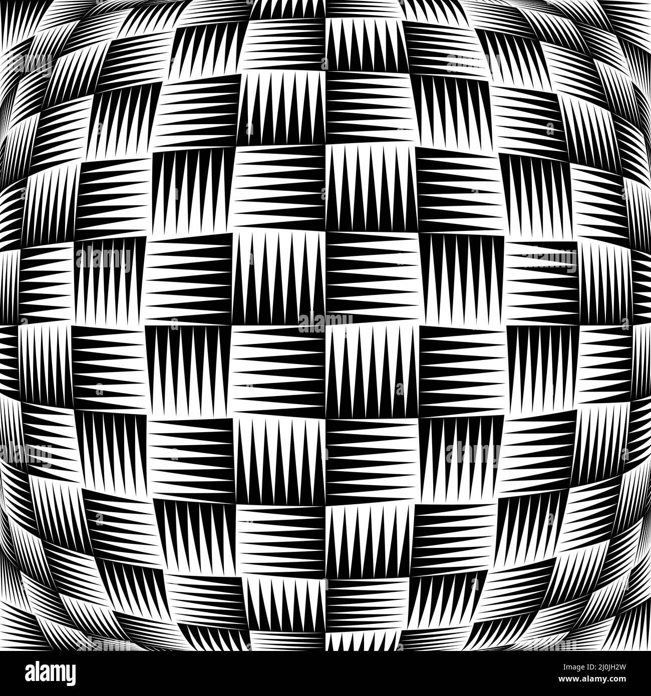 Abstract op-art, edgy, triangular background, pattern and texture in ...