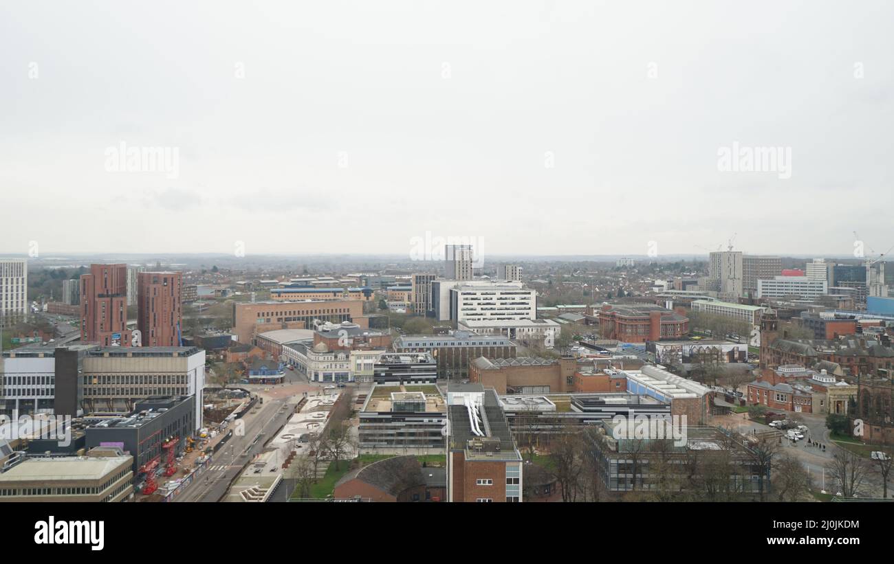 Coventry City Centre Skyline Stock Photo - Alamy
