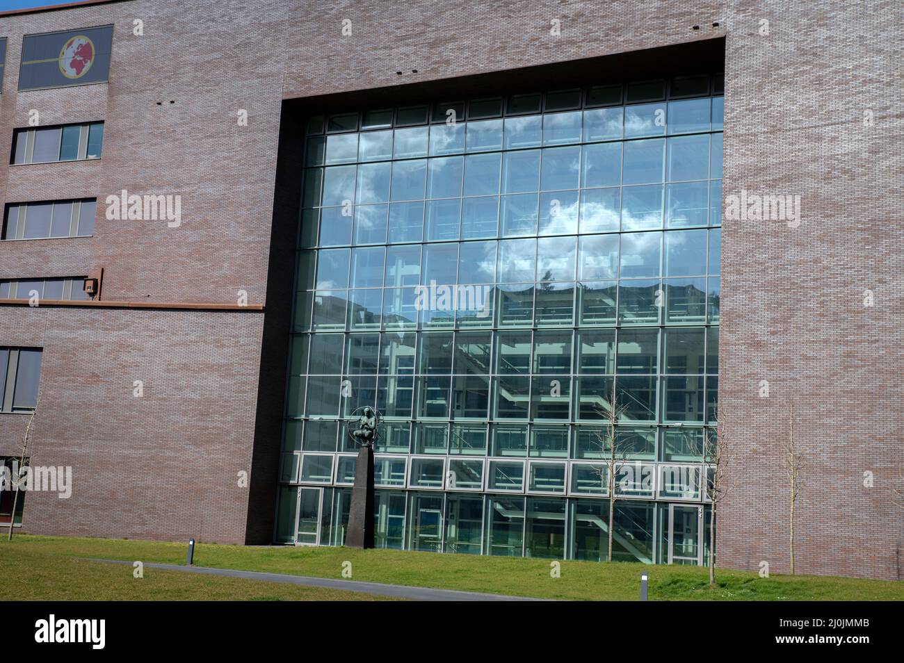 Part Of The Shell Building At At Amsterdam The Netherlands 17-3-2022 ...