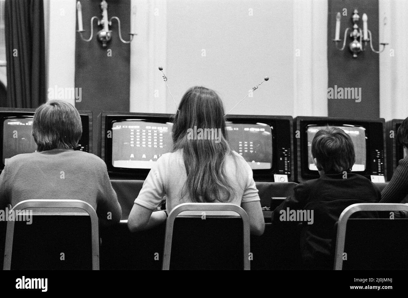 The London heats of Britain's first national space invaders ...