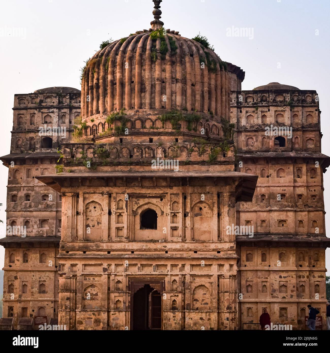 Morning View of Royal Cenotaphs (Chhatris) of Orchha, Madhya Pradesh ...