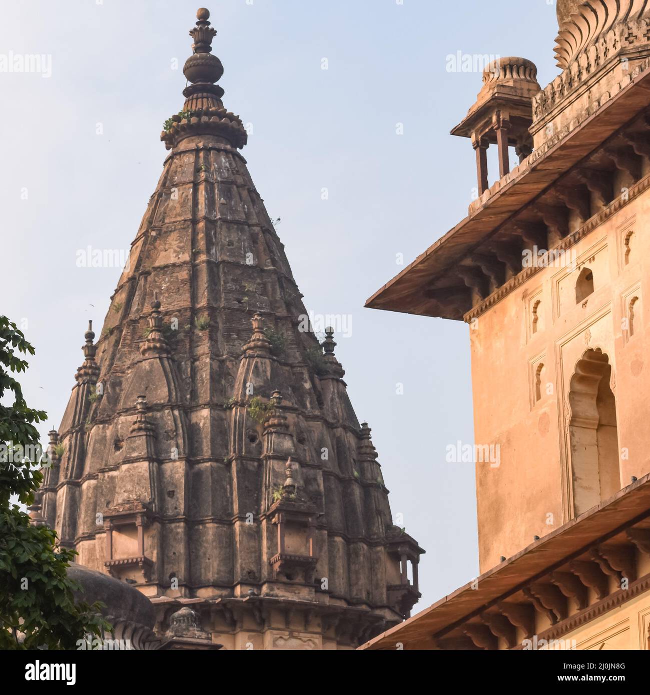 Morning View of Royal Cenotaphs (Chhatris) of Orchha, Madhya Pradesh ...